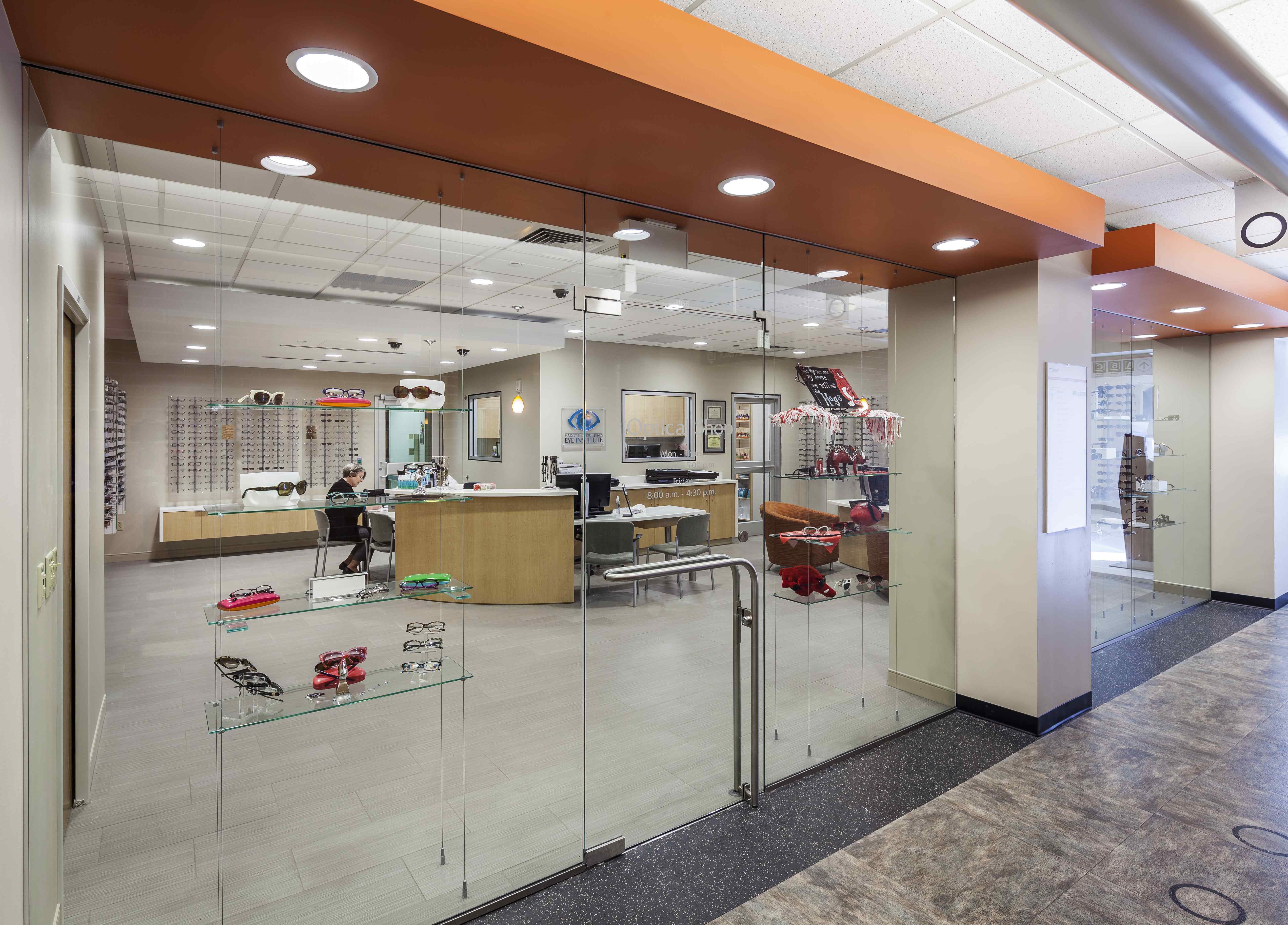 Optical Shop at Jones Eye Institute - polk stanley wilcox.com