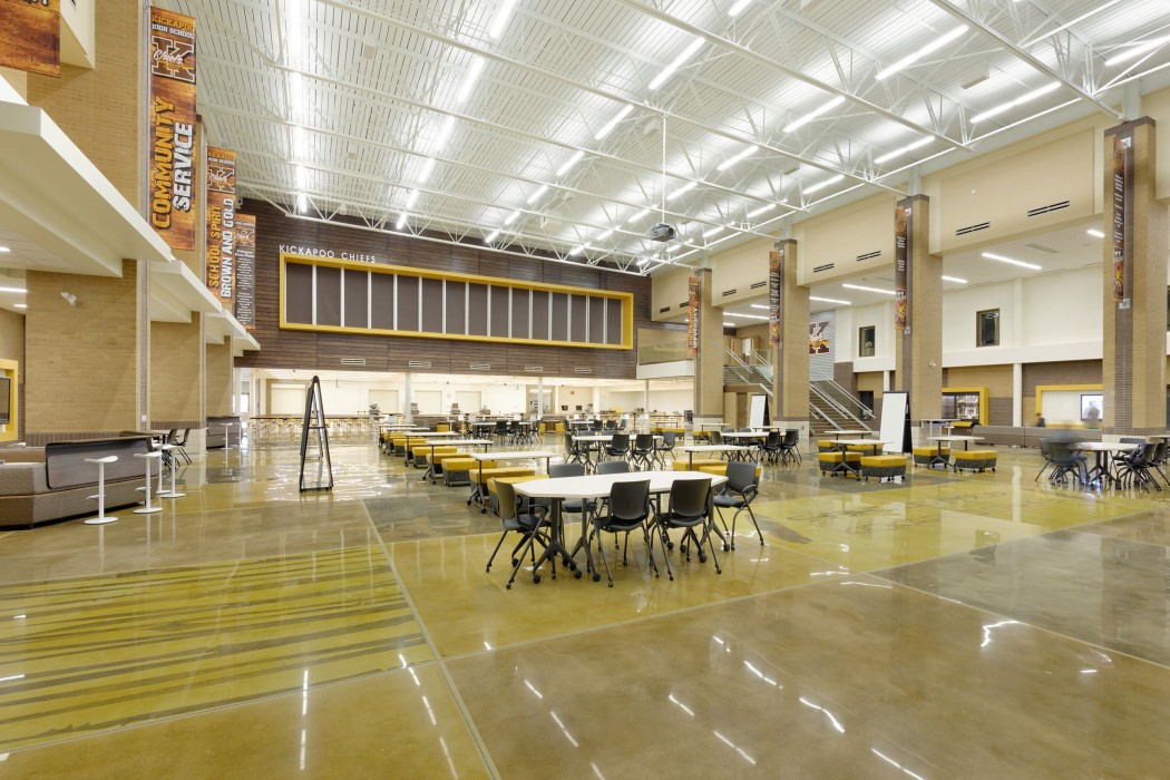 Kickapoo High School Commons & Cafeteria Renovation - Polk Stanley ...
