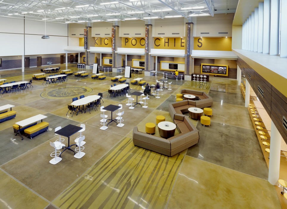 Kickapoo High School Commons & Cafeteria Renovation - polk stanley ...