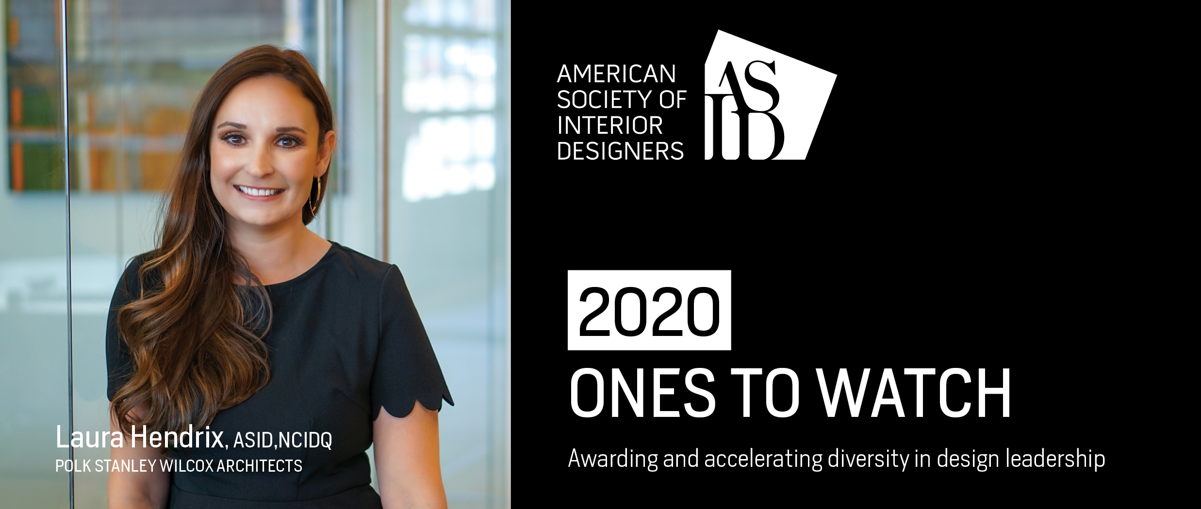 Laura Hendrix, Winner of ASID Ones to Watch - Polk Stanley Wilcox ...