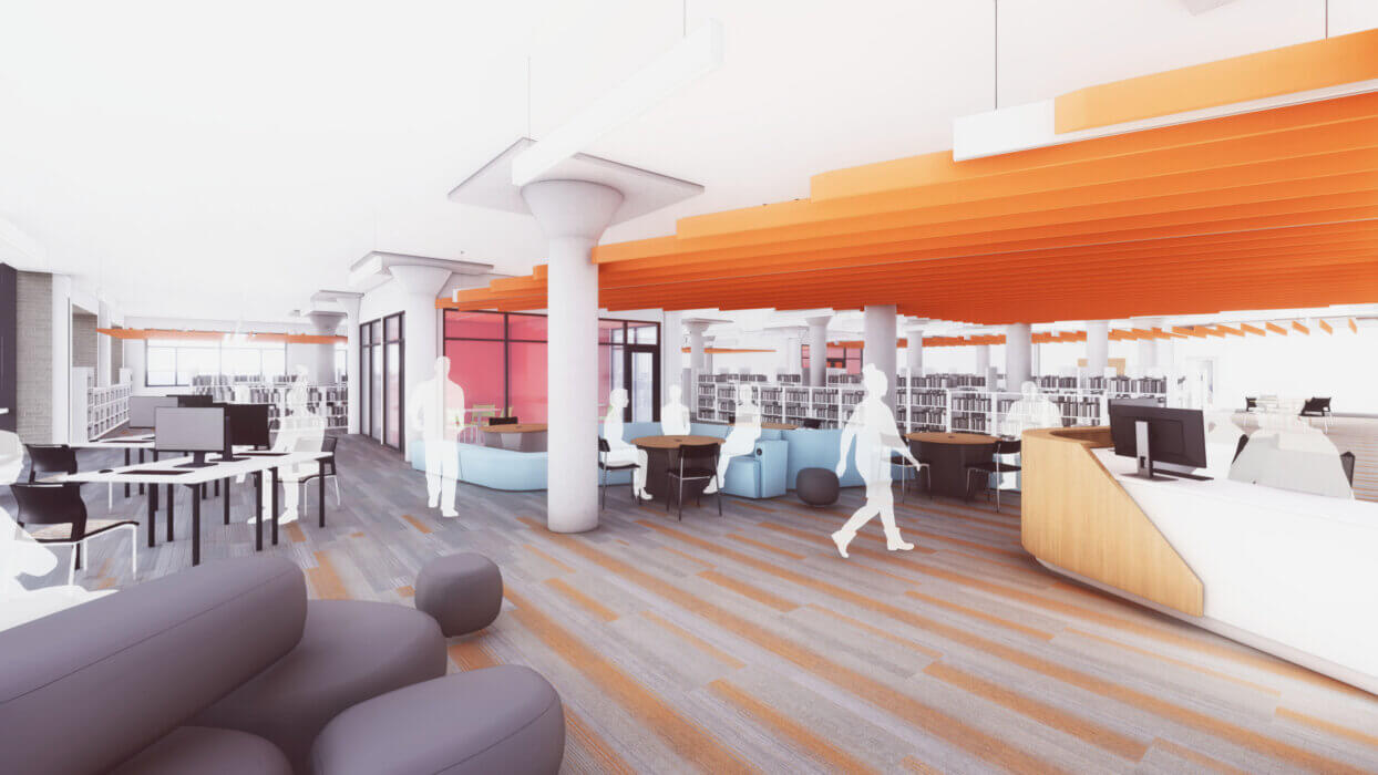 CALS Main Library Renovation - polk stanley wilcox.com