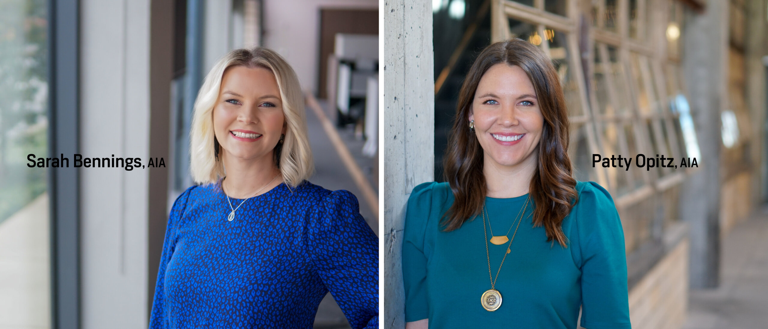 Bennings and Opitz Named Principals of PSW - Polk Stanley Wilcox Architects